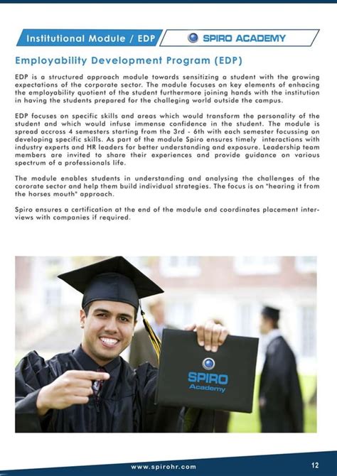 Spiro Academy Training Broucher Pdf