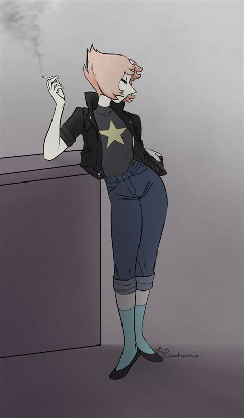 Steven Universe Pearl Smoking