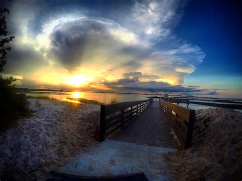 Bald Point State Park In Alligator Point Florida