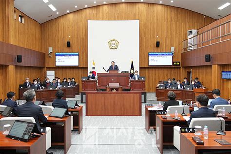 경주시의회 제271회 제1차 정례회 제2차 본회의 개회