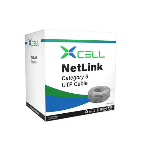 Netlink Utp 4 Pair Cable Grey 305mbox Xcell Next Frontier