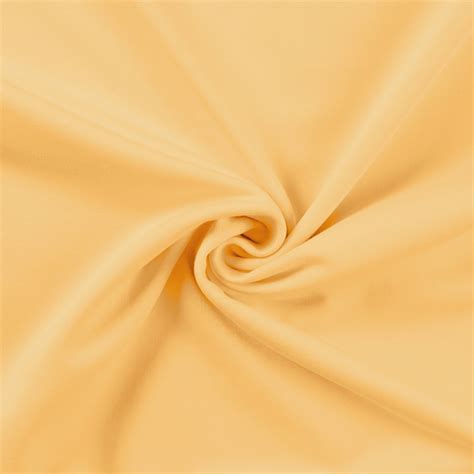 French Terry Hellgelb Stoffe Hemmers