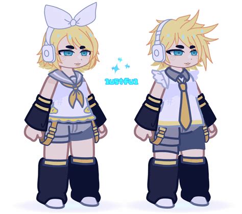 Gacha Kagamine Twins Rin Len Club Life Club Design Club Outfits