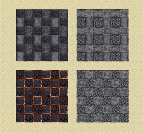 Minecraft Floor Patterns And Designs