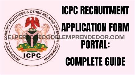 Icpc Recruitment Application Form Portal 2025 Updated Guide