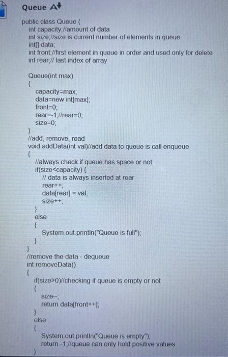 Solved Java Please I Need Only The Ans And The Comments On