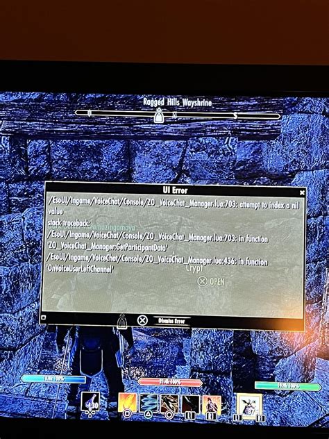 How Do I Get Rid Of This Error Message R Elderscrollsonline