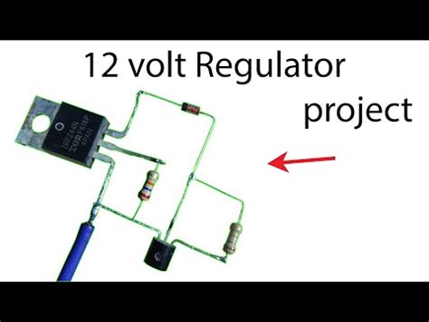 Make A Volt Regulator Circuit Simple Electronic Diy Project YouTube Electronics Projects Make A Volt Regulator Circuit Simple Electronic Diy Project YouTube Electronics Projects