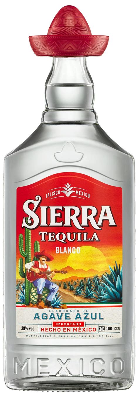 Tekila Sierra Tequila Blanco 1l 380 Bottlery