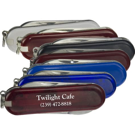 6 Function Pocket Knife Trade Show Giveaways 098 Ea