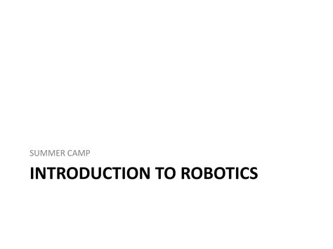 Robotics 101pptx