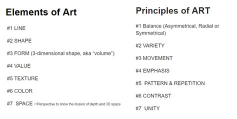Elements And Principles Mix Match