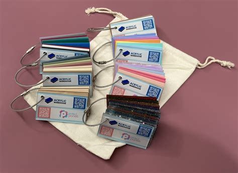 Sample Swatches Wholesale Acrylic And Plywood