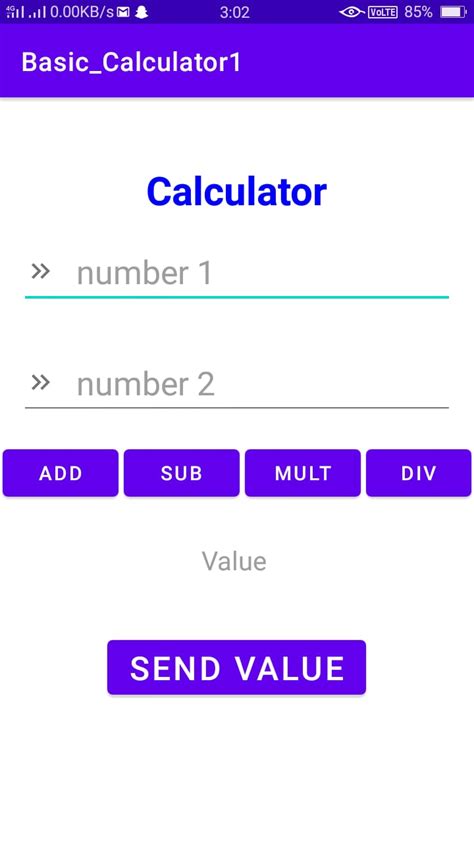 Github Hadawale15basiccalculator