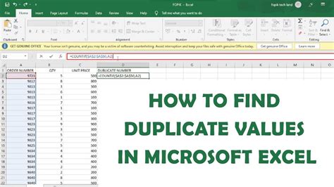 How To Find Duplicate Values In Microsoft Excel Solved Youtube