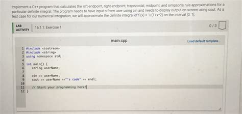 Solved Implement A C Program That Calculates The Left Chegg