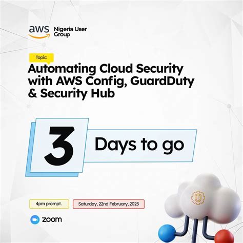 Awsnigeriausergroup Cloudsecurity Awsconfig Guardduty Securityhub Awscommunity Aws