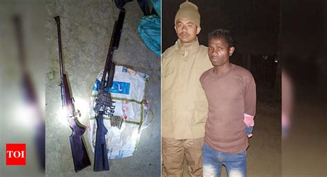 Assam Rhino Poacher Arrested Near Kaziranga National Park Guwahati