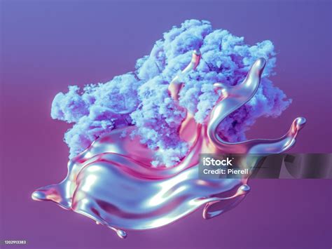 구슬 입자 및 시뮬레이션아름다운 배경 3d 일러스트레이션 3d 렌더링 3차원 형태에 대한 스톡 사진 및 기타 이미지 3차원 형태 가상현실 가상현실 시뮬레이터 Istock