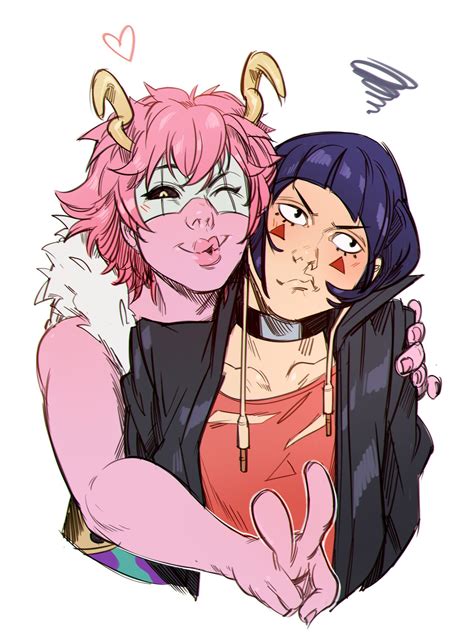 Mina Jirou By Ohnips R Churchofminaashido