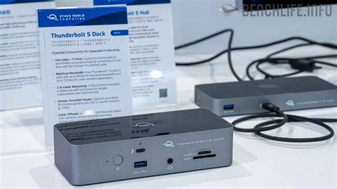 Owc Thunderbolt 5 Dock 在 Computex 2025 展出