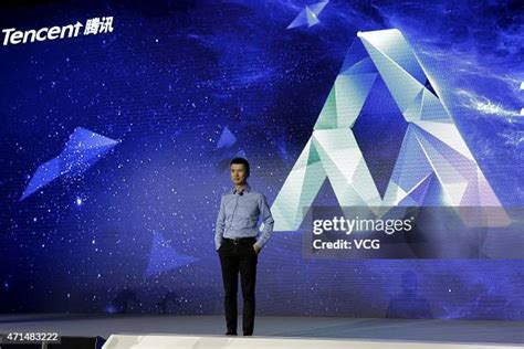 Ren Yuxin Chief Operating Officer Of Tencent Speaks During The 2015