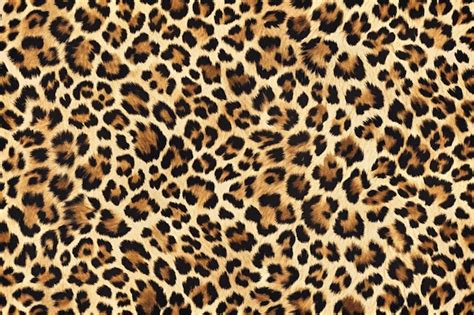 Leopard Effect Fabric Pattern Background Sample Seamless Background