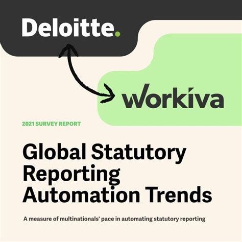 Workiva On Linkedin The 2021 Global Statutory Reporting Automation