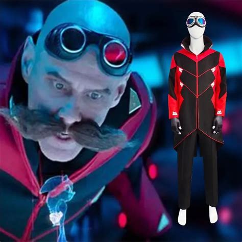 Costume Cosplay Dr Eggman Robotnik Sonic