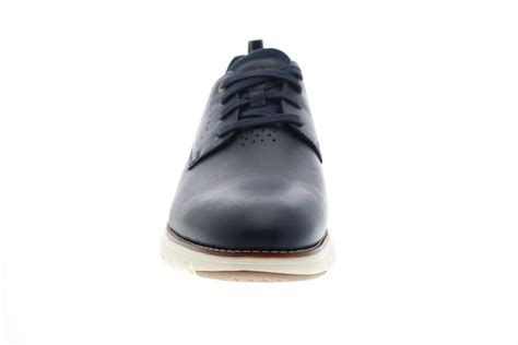 Rockport Total Motion Sport Plain Toe Ci2774 Mens Blue Wide Oxfords Pl