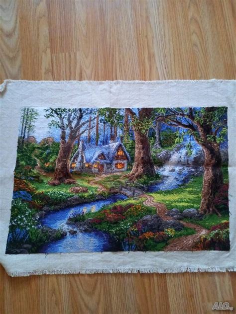 Продавам гоблен Гоблени Бяла Слатина Продавам огледално ушит гоблен ” Горски кът” Изр