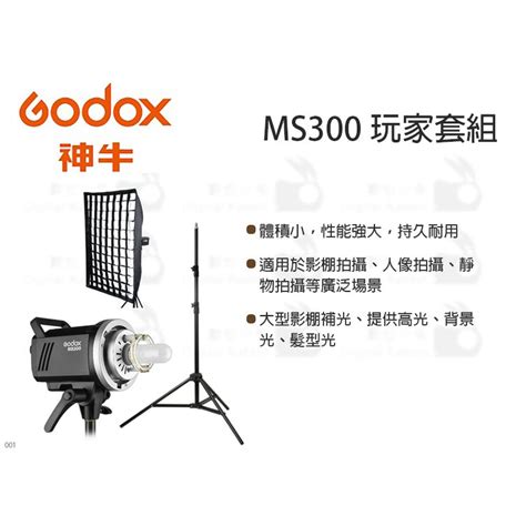 數位小兔【godox 神牛 Ms300sbfw6060柔光罩la 304燈架】公司貨 攝影燈 棚燈 110v 蝦皮購物