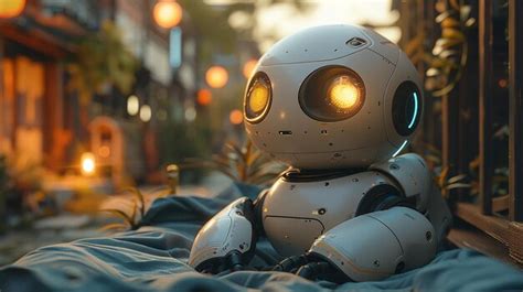 Aipowered Robotic Assistant Premium Ai Generated Image
