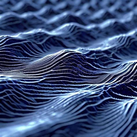 Wave Pattern With Geometric And Angular Shapes K Uhd Very Deai Stock