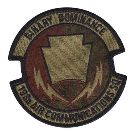 193 Acoms Binary Dominance Ocp Patch 193rd Air Communications Squadron Patches