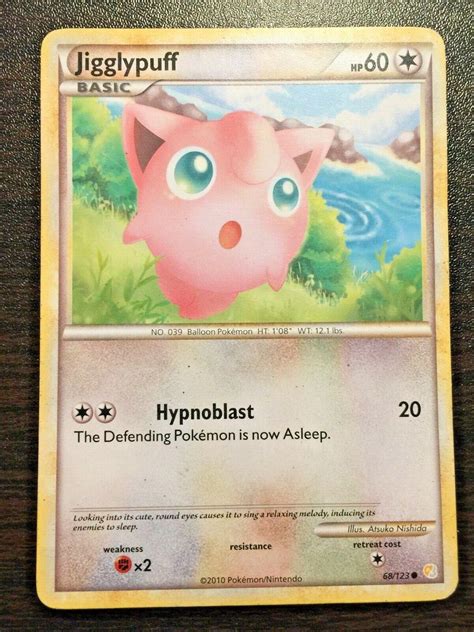 Jigglypuff 68 Prices Pokemon Heartgold And Soulsilver Pokemon Cards