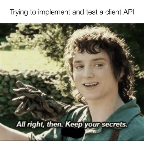 Keep Your Api Secrets Then ·