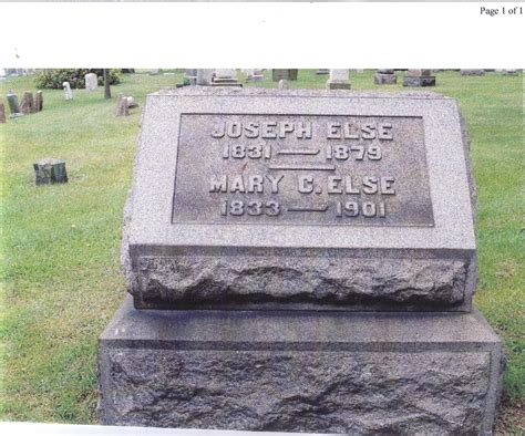 Mary Catherine Smith Else 1833 1901 Memorial Find A Grave