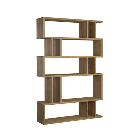Regal Tall And Wide Shelving Unit In Oak Large Room Divider Shelving