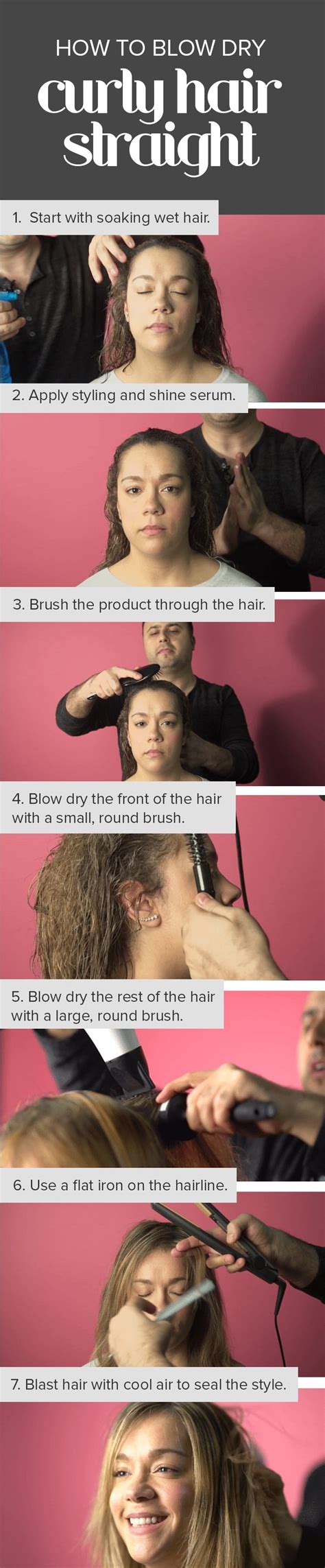 Curly Hair Heres How To Get A Smooth And Shiny Blowout At Home