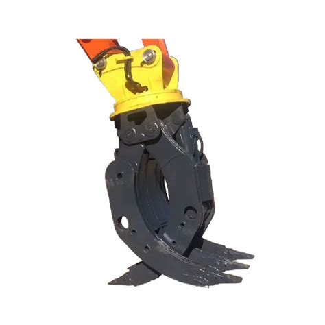 Hydraulic Rotating Log Grapple Rock Grapple Dekai Attachment