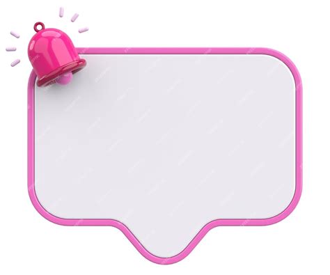 Premium Photo 3d Notification Box 3d Illustration