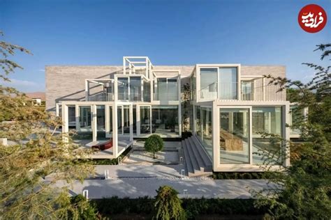 معماری استثنایی این ویلا در دماوند که یکی از بهترین خانه‌های ایران شدعکس