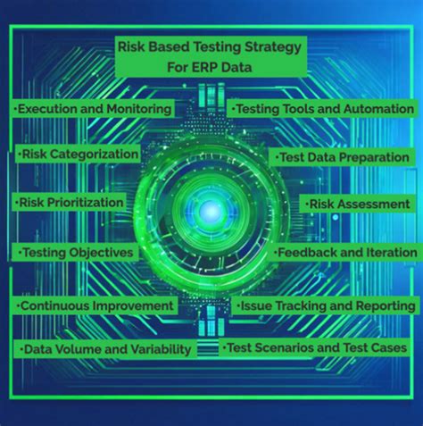 risk based testing strategy for erp data