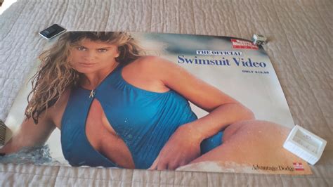 Espn Kathy Ireland Poster Sport Illustrated Poster 27 X 39 Ebay