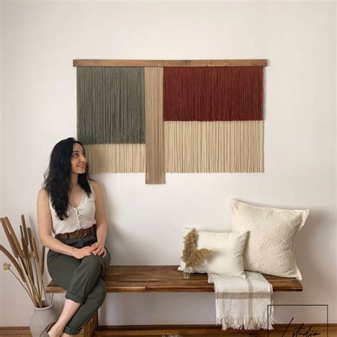 Fiber Wall Art Etsy
