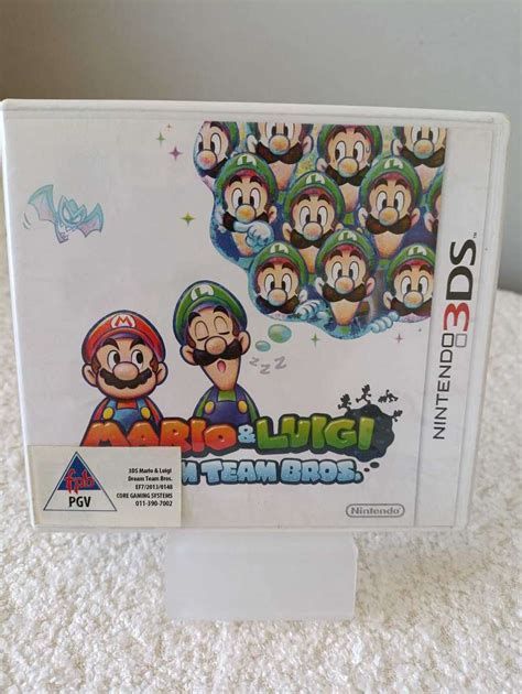 Games Mario And Luigi Dream Team Nintendo 3ds For Sale In