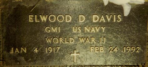 Elwood Deane Davis 1917 1992 Find A Grave Memorial