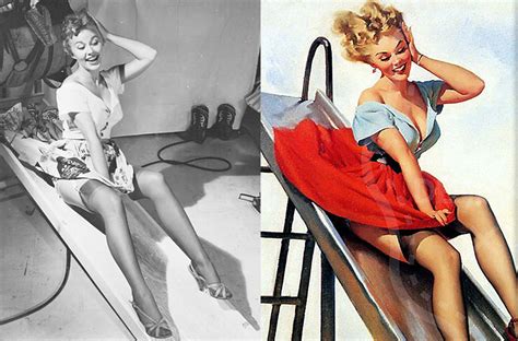 1940s Pin Up Girl Poster Rare Historical Photos