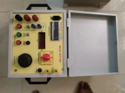 100 Amps Relay Test Kit Calibration At ₹ 150000 Piece Single Phase Relay Tester In Chennai